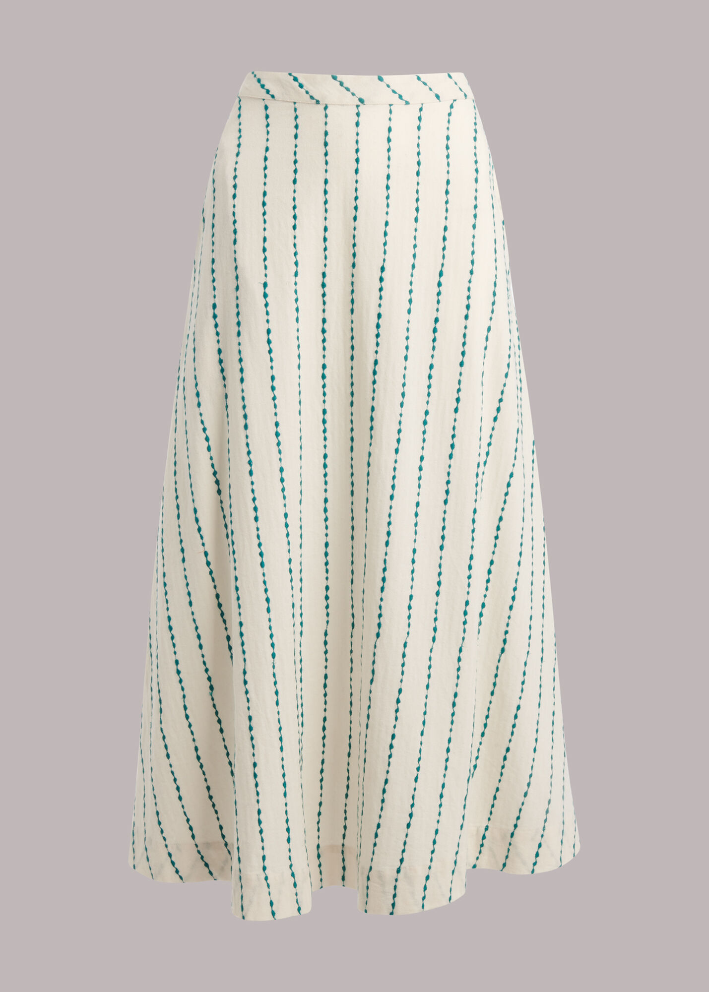 whistles-mari-embroidered-circle-skirt-multicolour | Whistles UK
