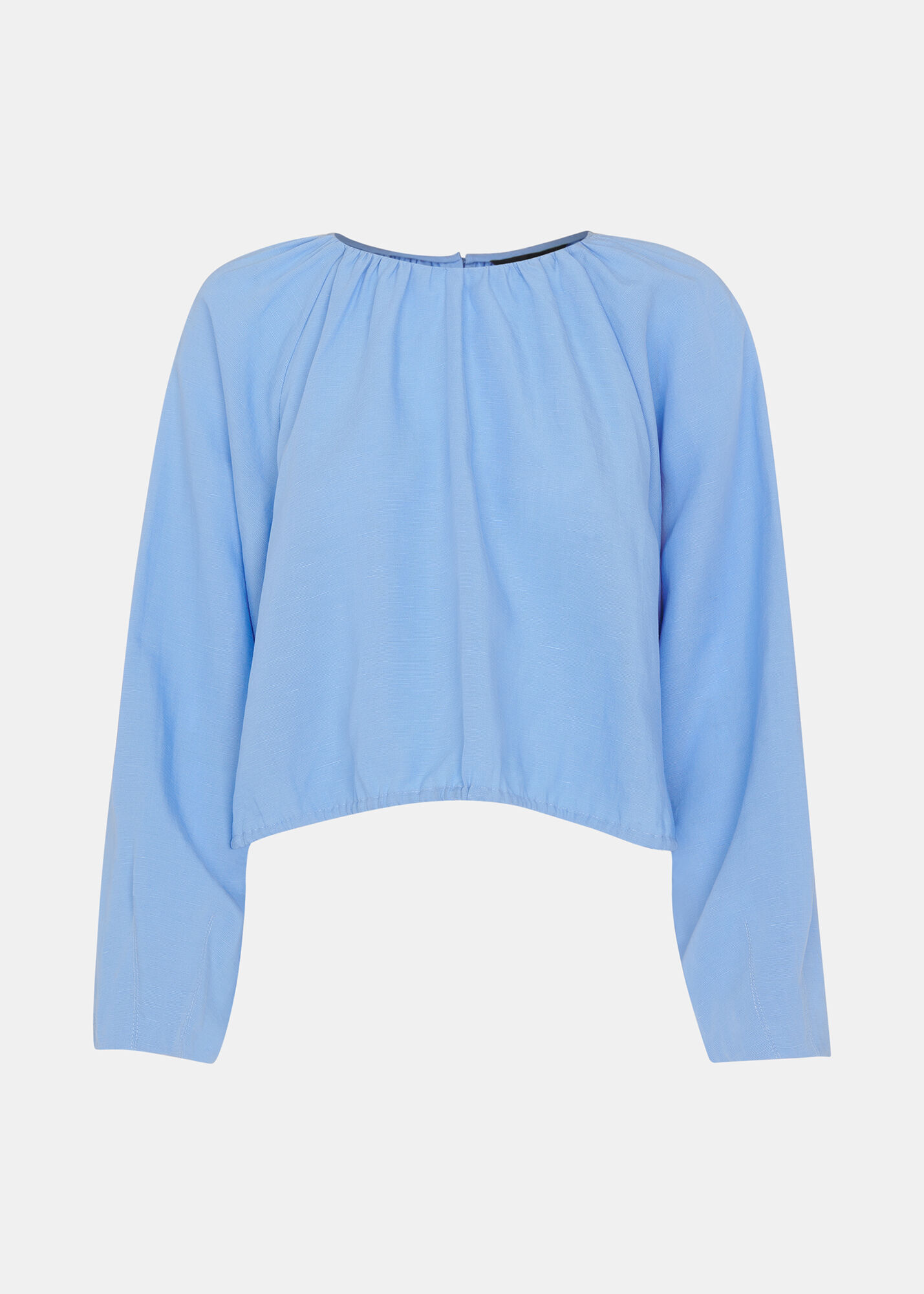 Pale Blue Nancy Top | WHISTLES | Whistles UK