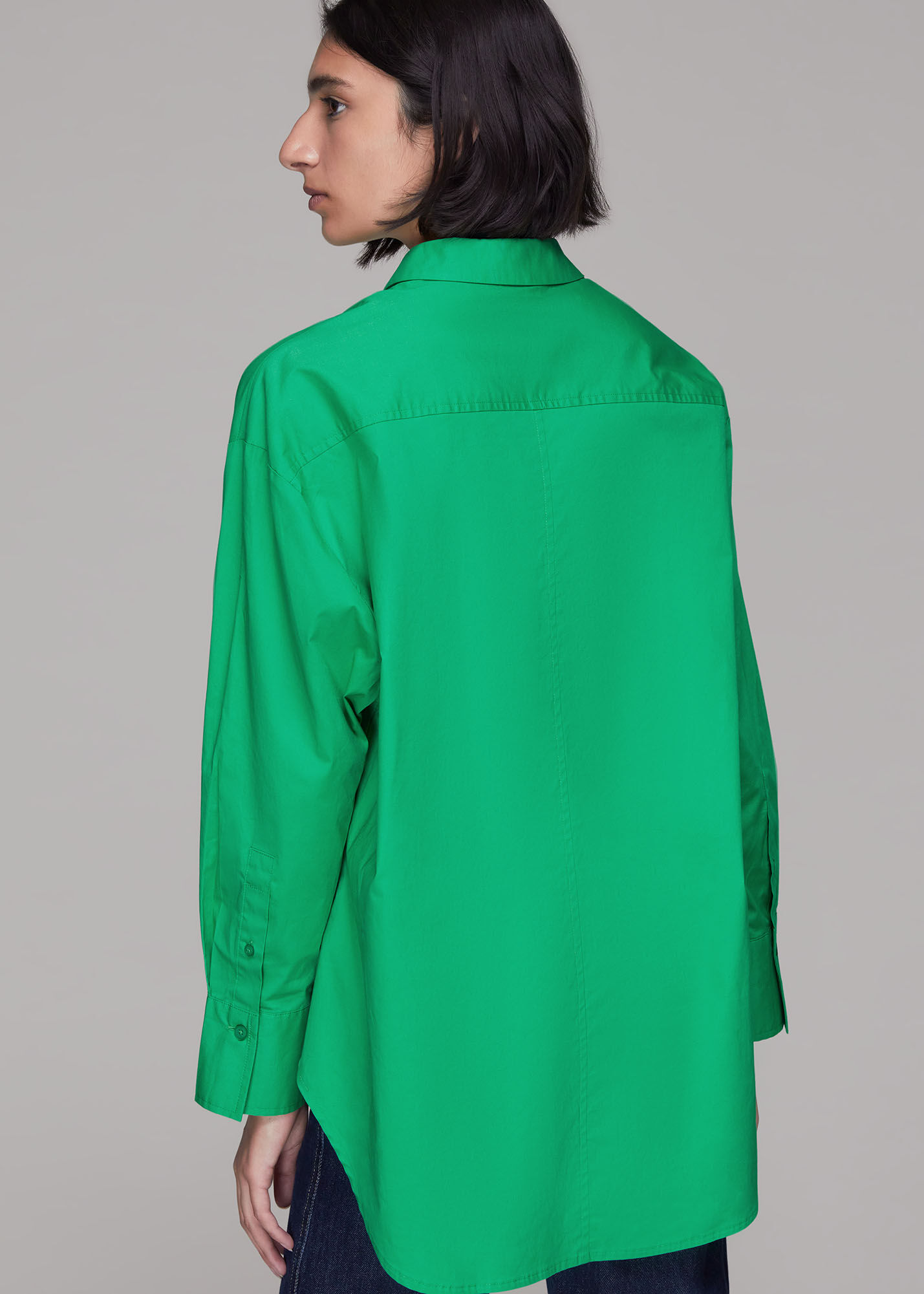 Green Oversized Shirt | WHISTLES | Whistles US | Green Oversized Shirt | WHISTLES | Whistles US |