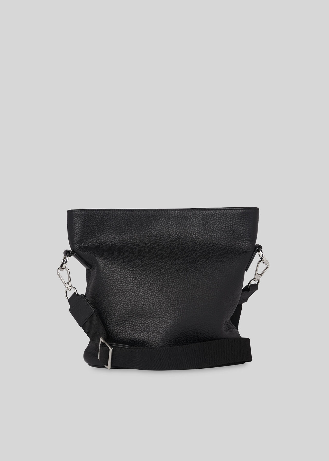 Black Franklin Soft Shoulder Bag | WHISTLES | Whistles ROW