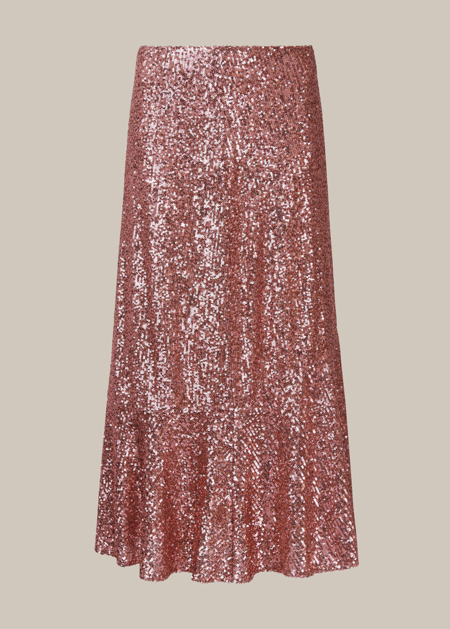 Pink Suki Sequin Skirt | WHISTLES | Whistles UK