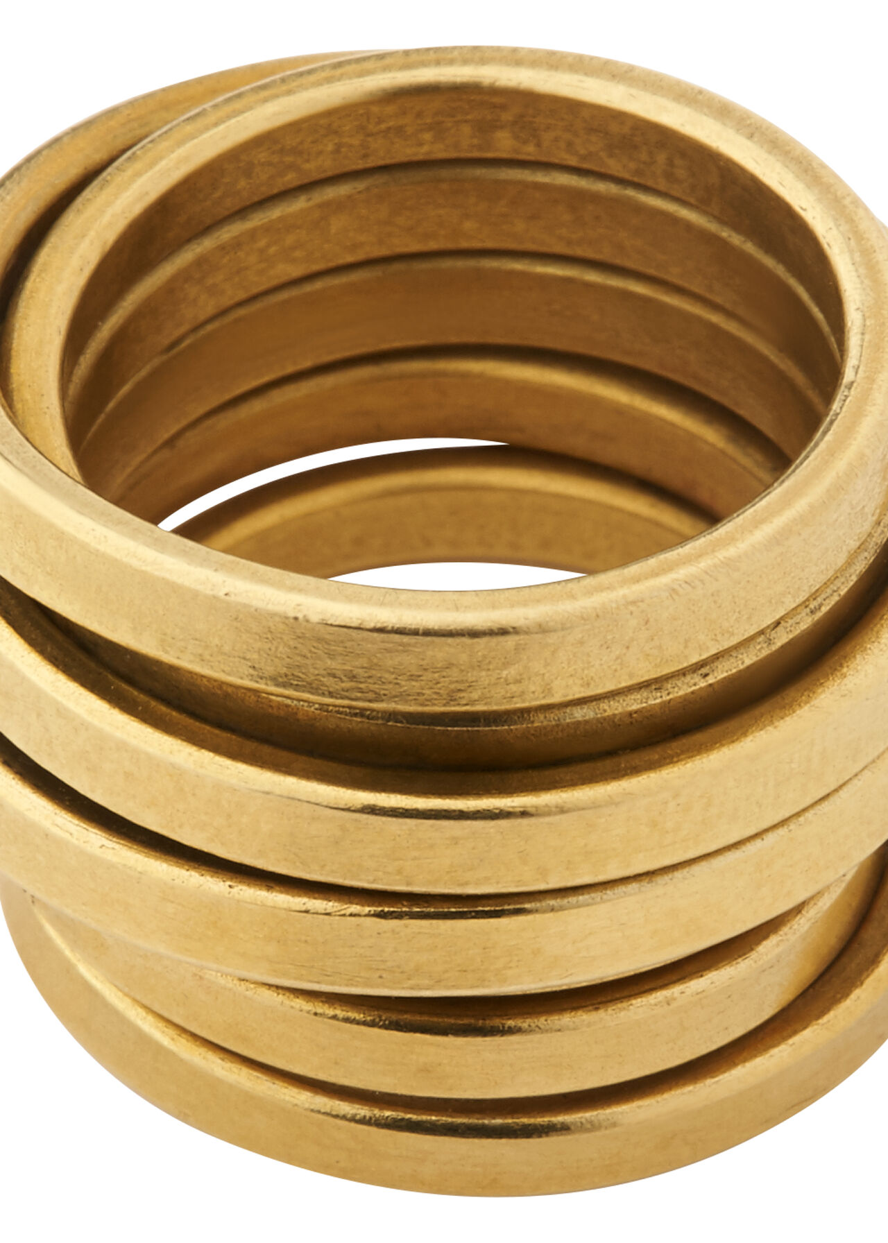 Made Shiny Birds Nest Ring, Gold | WHISTLES