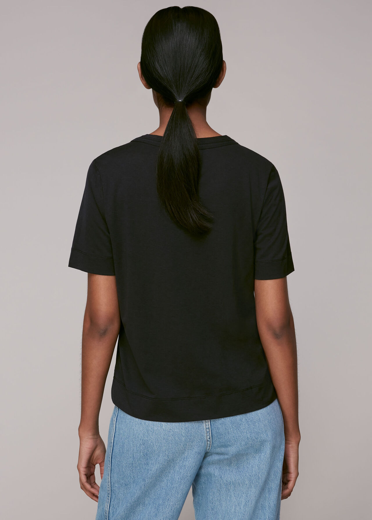 Rosa Double Trim T Shirt