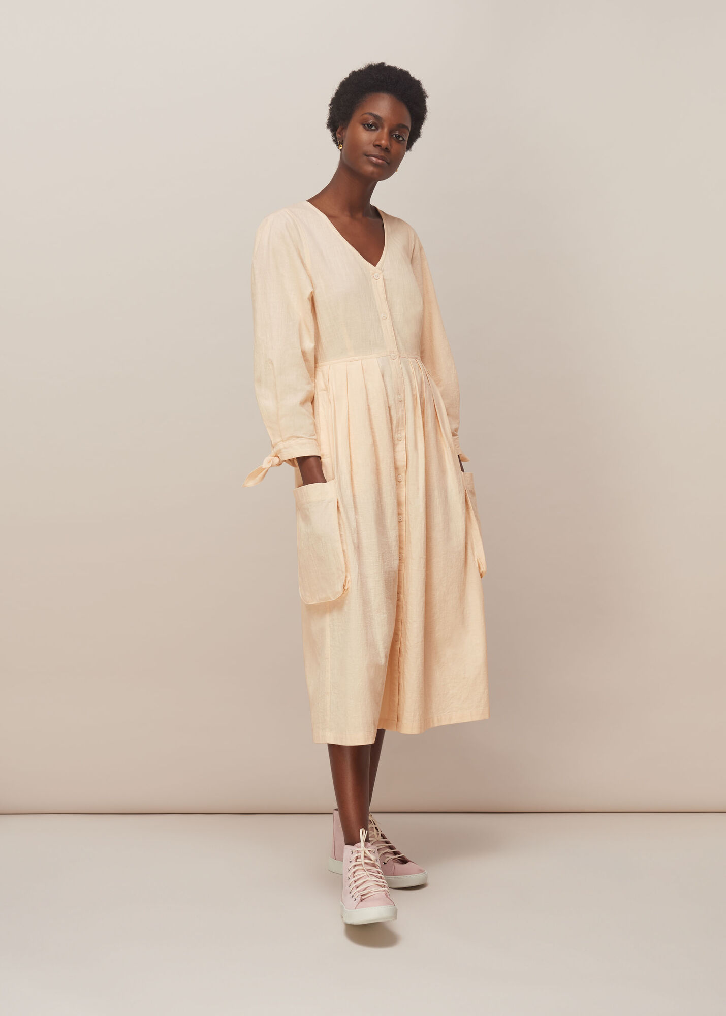 Ivory LF Markey Orlando Dress | WHISTLES | Whistles UK