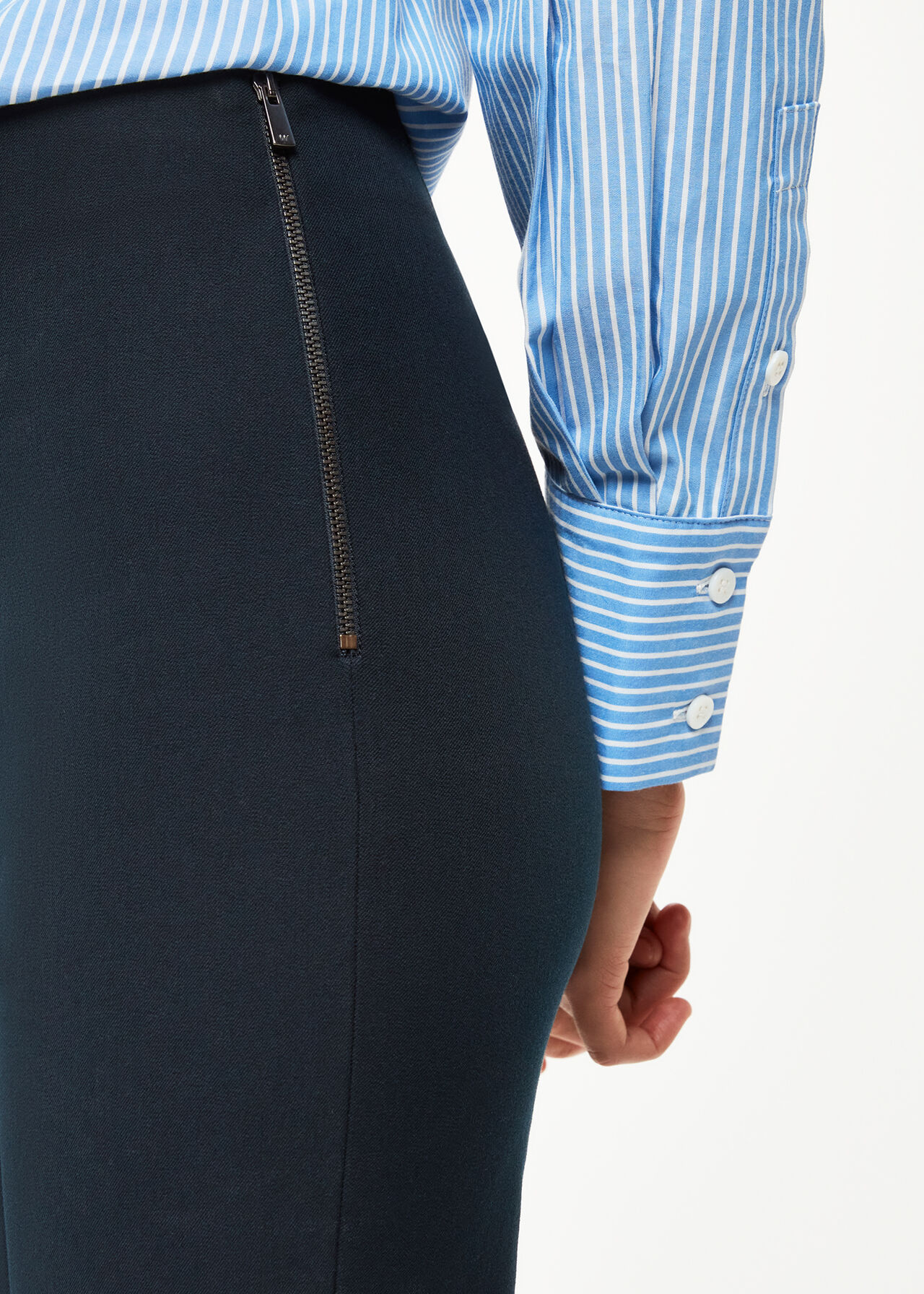 Navy Super Stretch Trouser | WHISTLES
