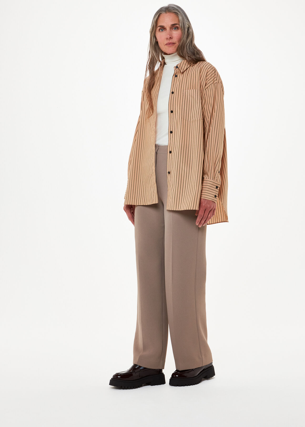 Ivory Essential Ribbed Polo Whistles