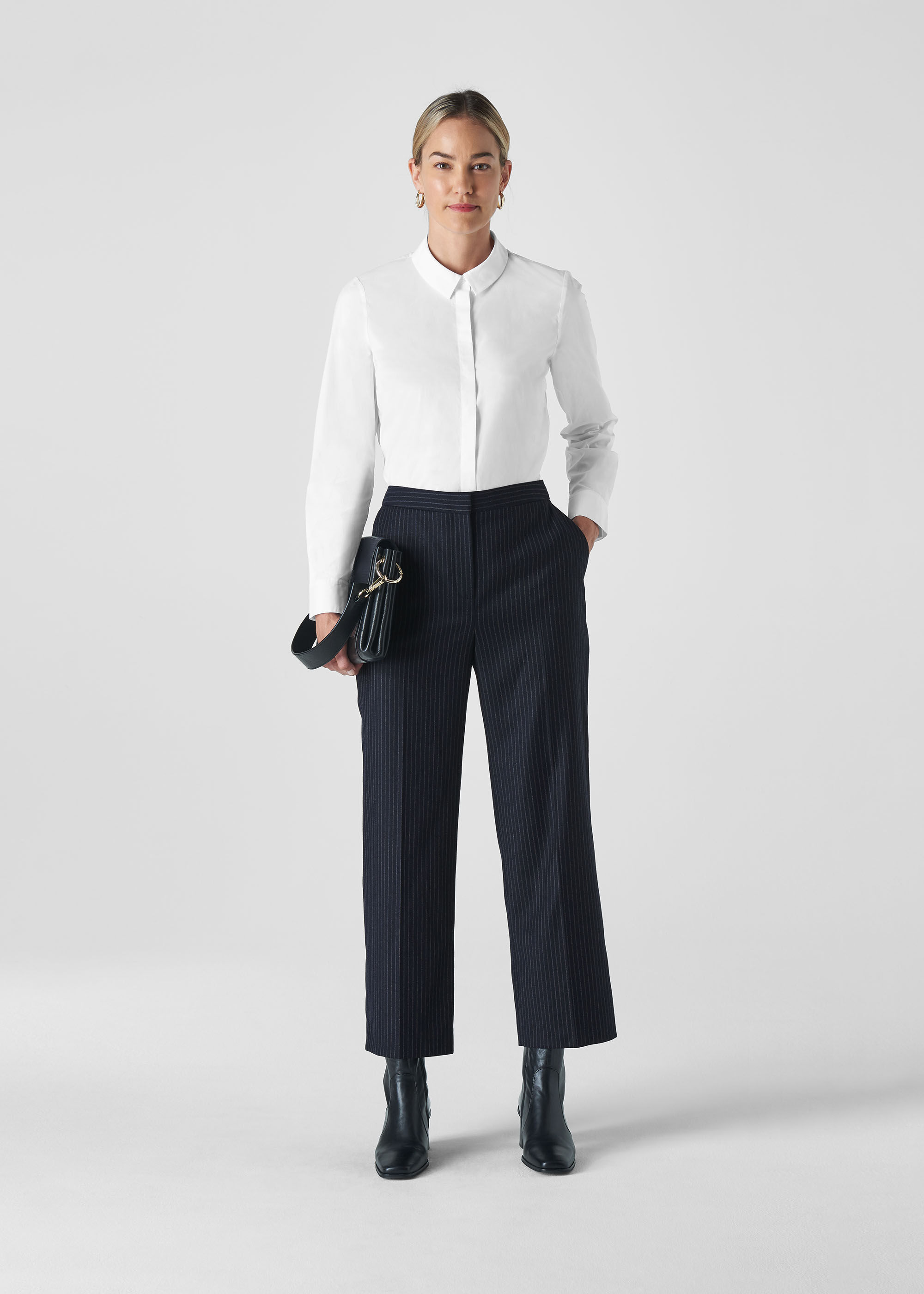 Pinstripe trousers store