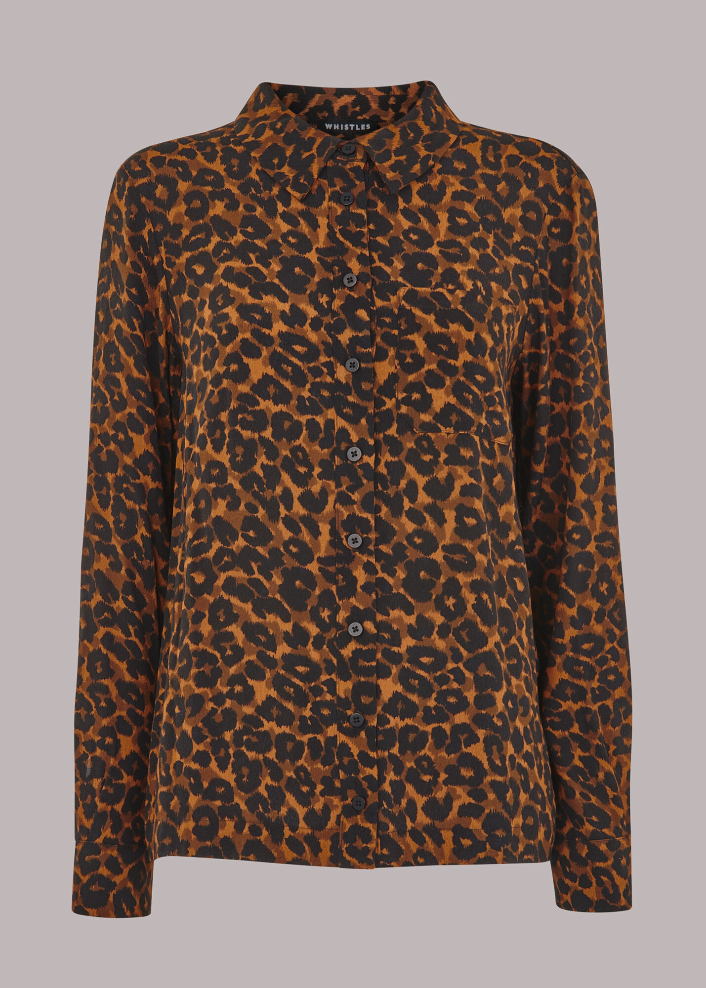 Leopard Print Classic Leopard Print Shirt | Whistles UK