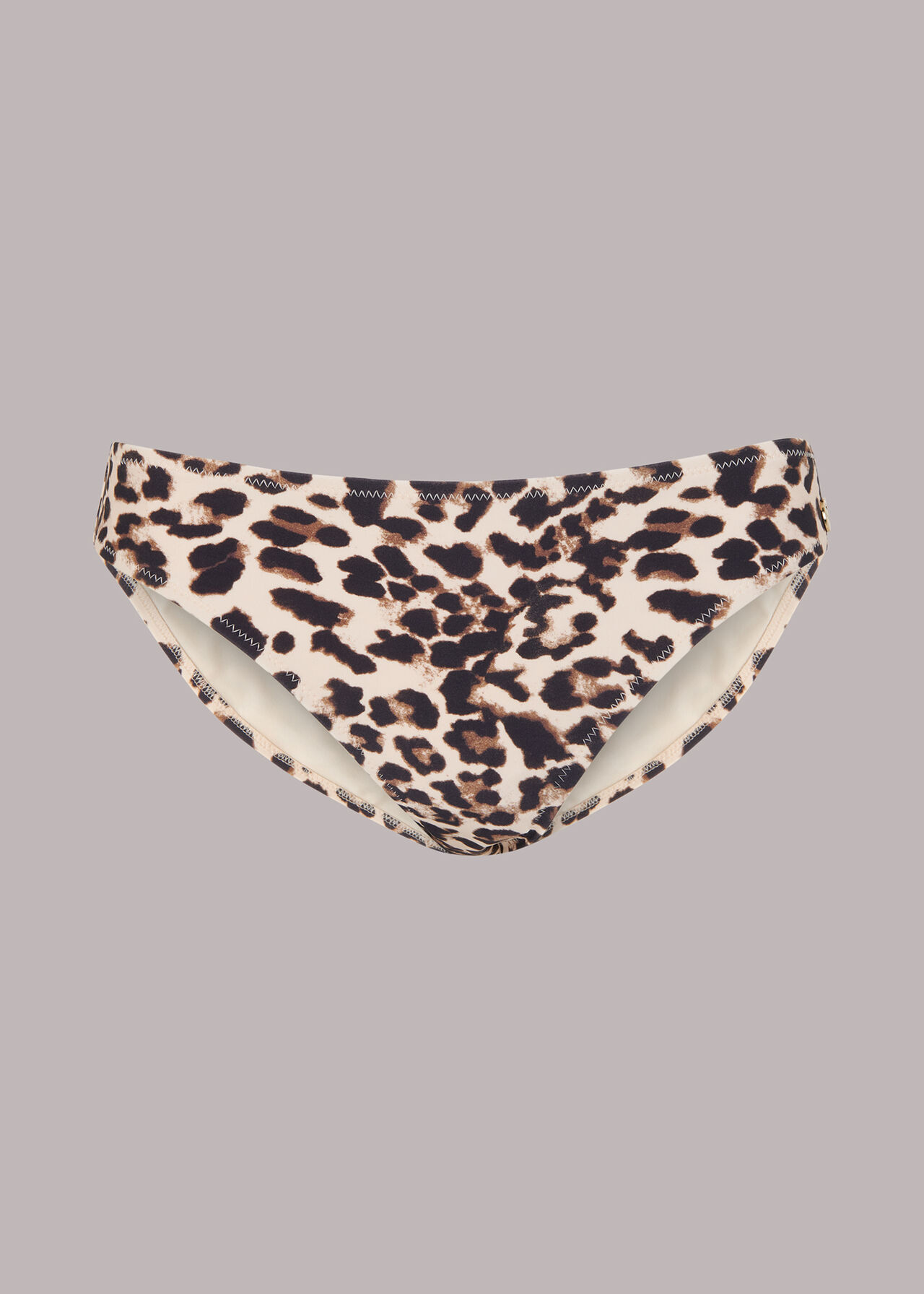 Animal Printed Bikini Bottom | WHISTLES