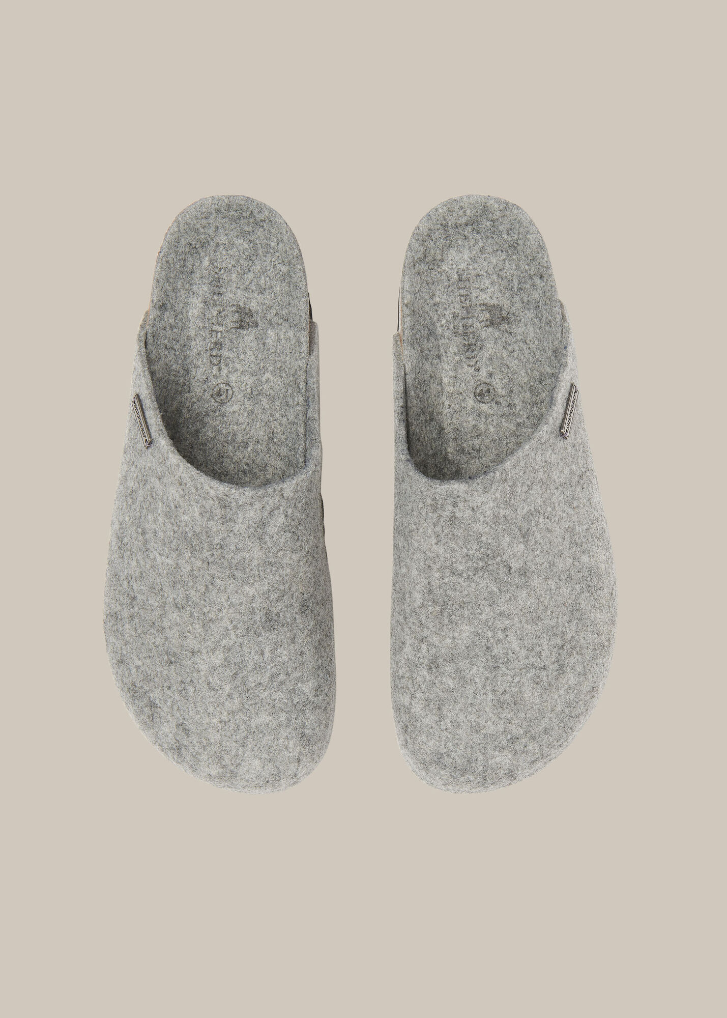 Grey Shepherd Of Sweden Slippers | WHISTLES | Whistles UK
