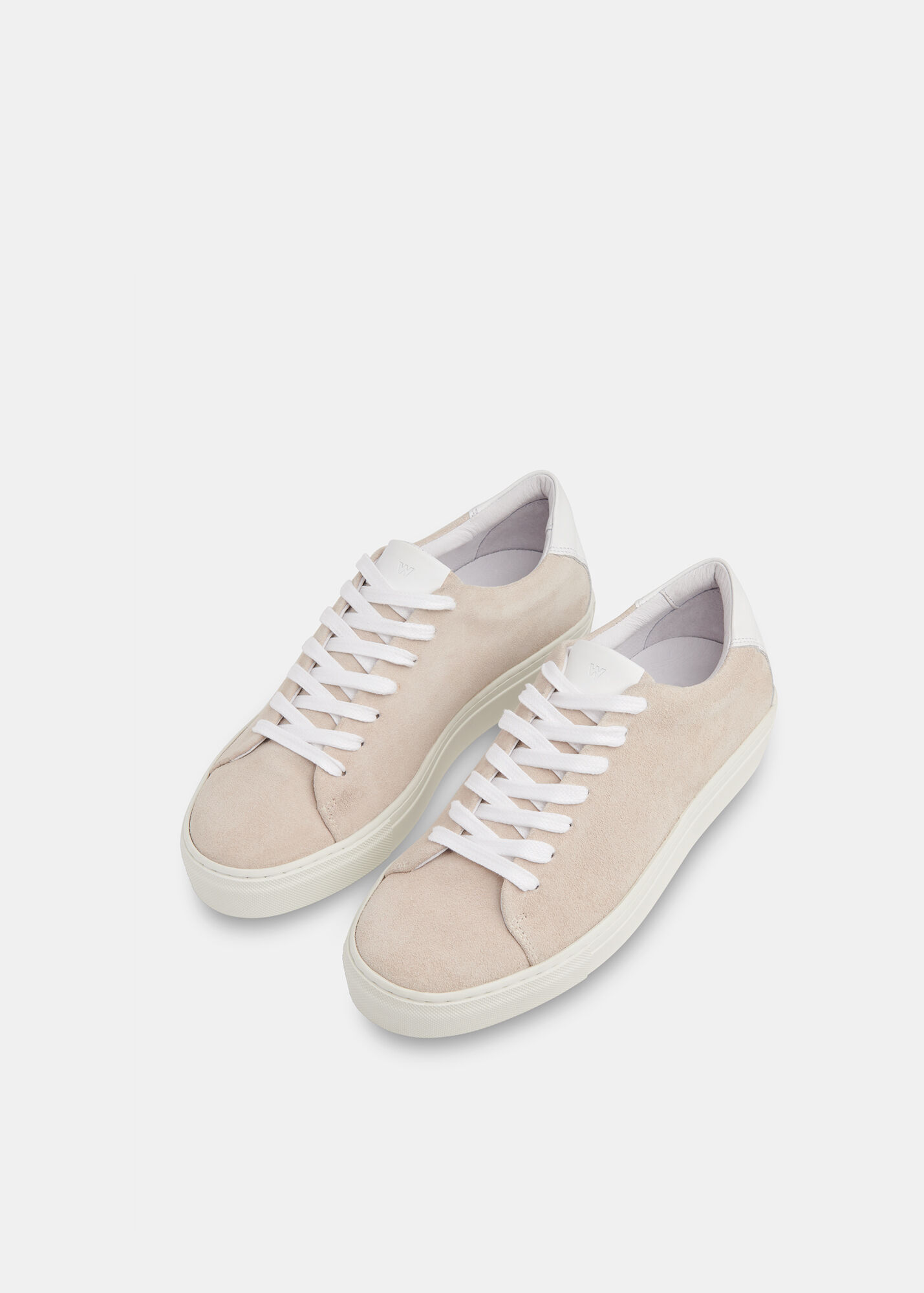 Grey Raife Minimal Trainer | WHISTLES | Whistles UK