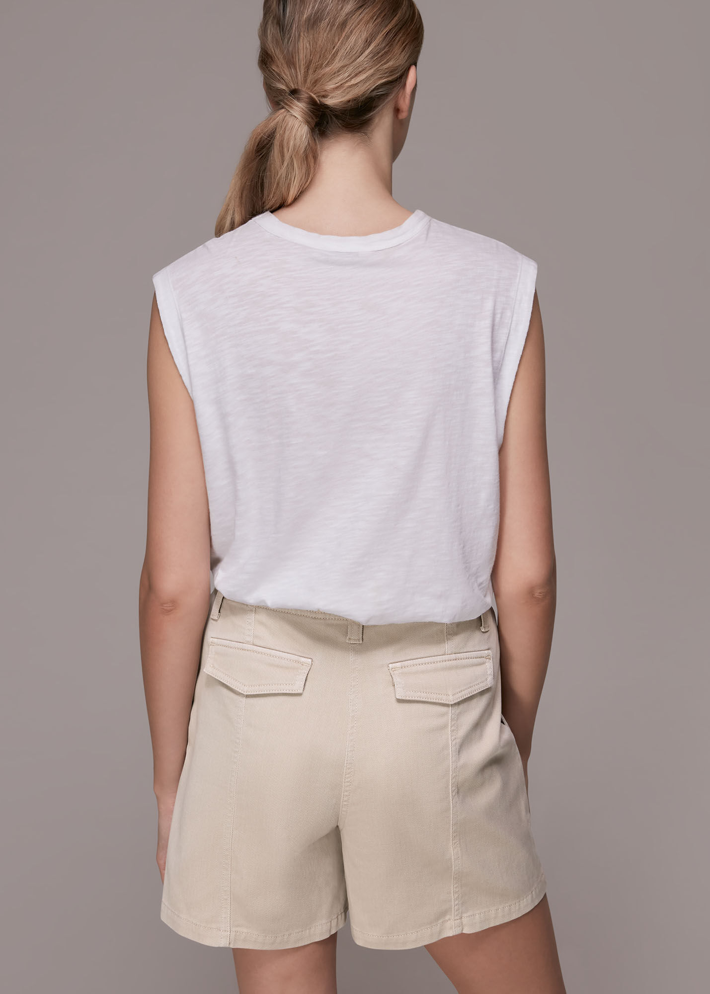 Neutral Casual Utility Shorts | WHISTLES
