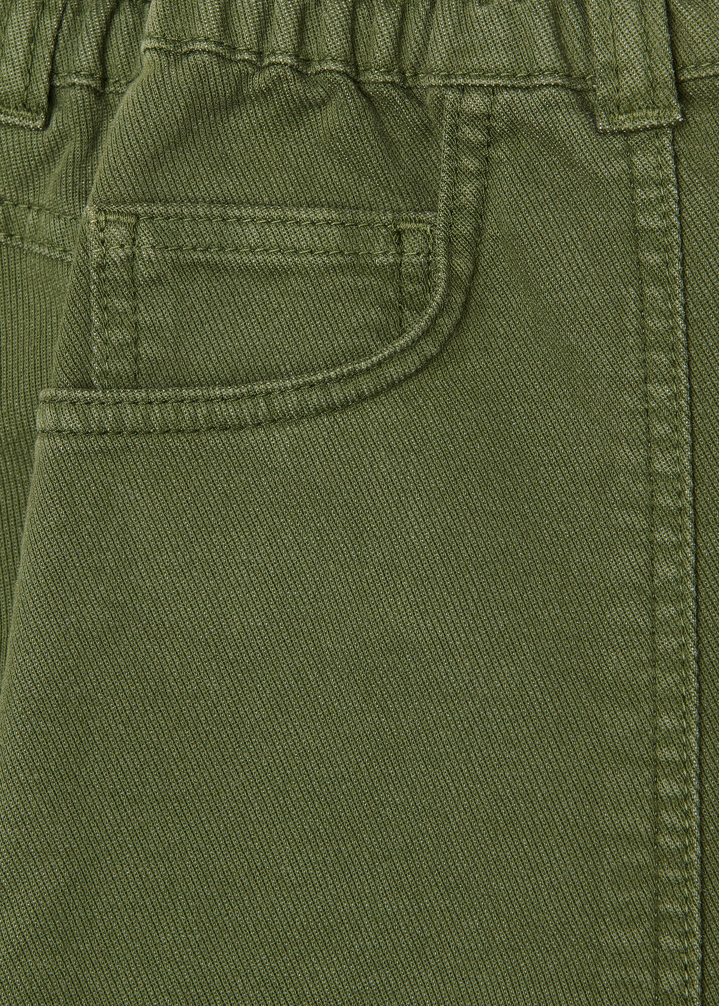 Khaki Tessa Casual Trouser | WHISTLES | Whistles UK