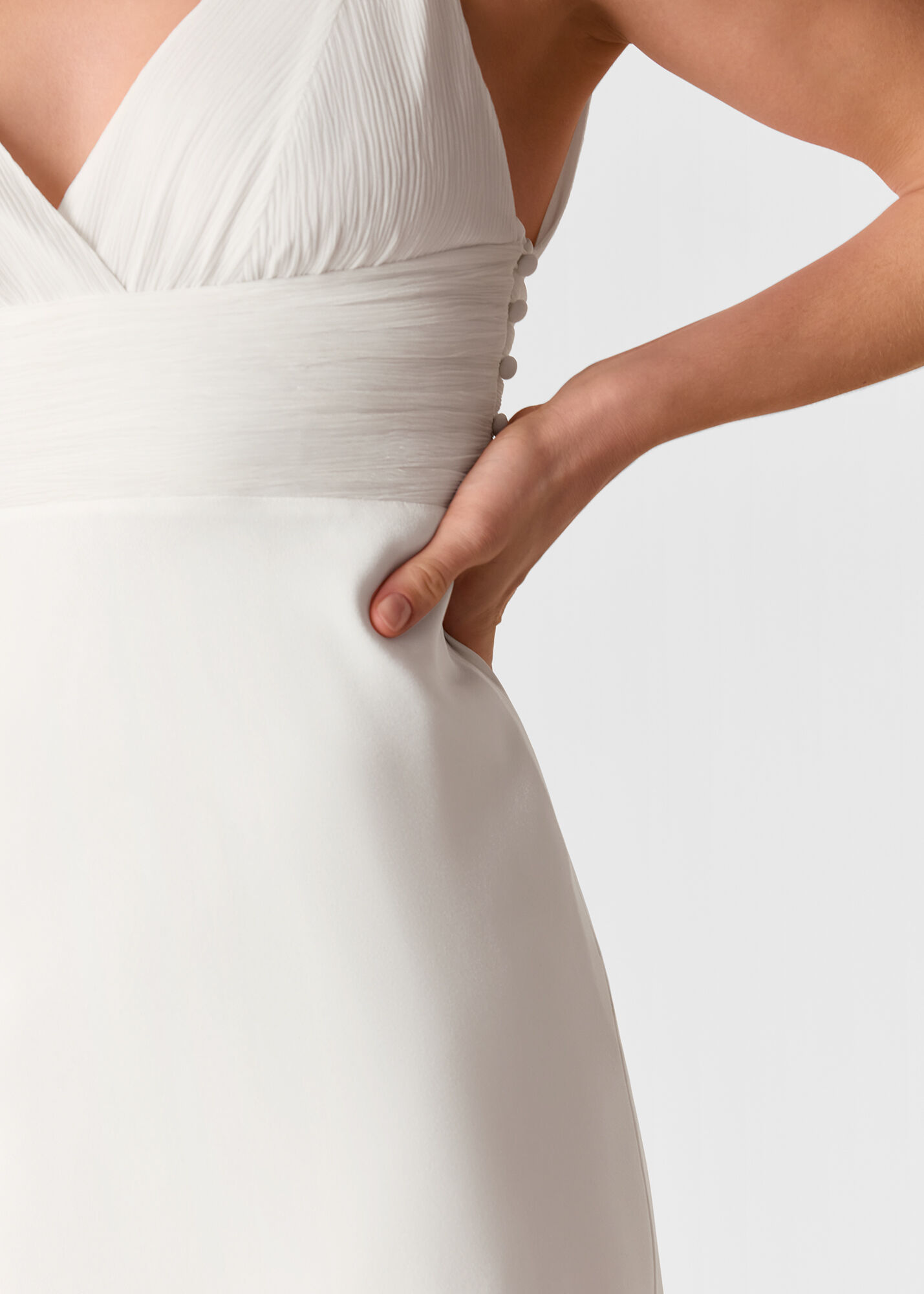 Ivory Nicole Wedding Dress | WHISTLES | Whistles UK