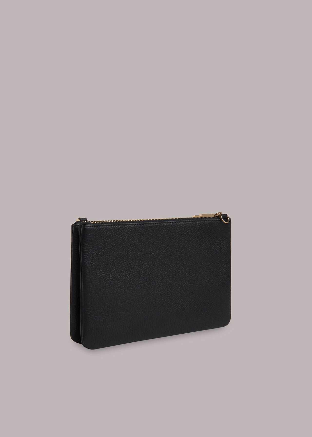 Black Coleta Double Pouch Bag | WHISTLES