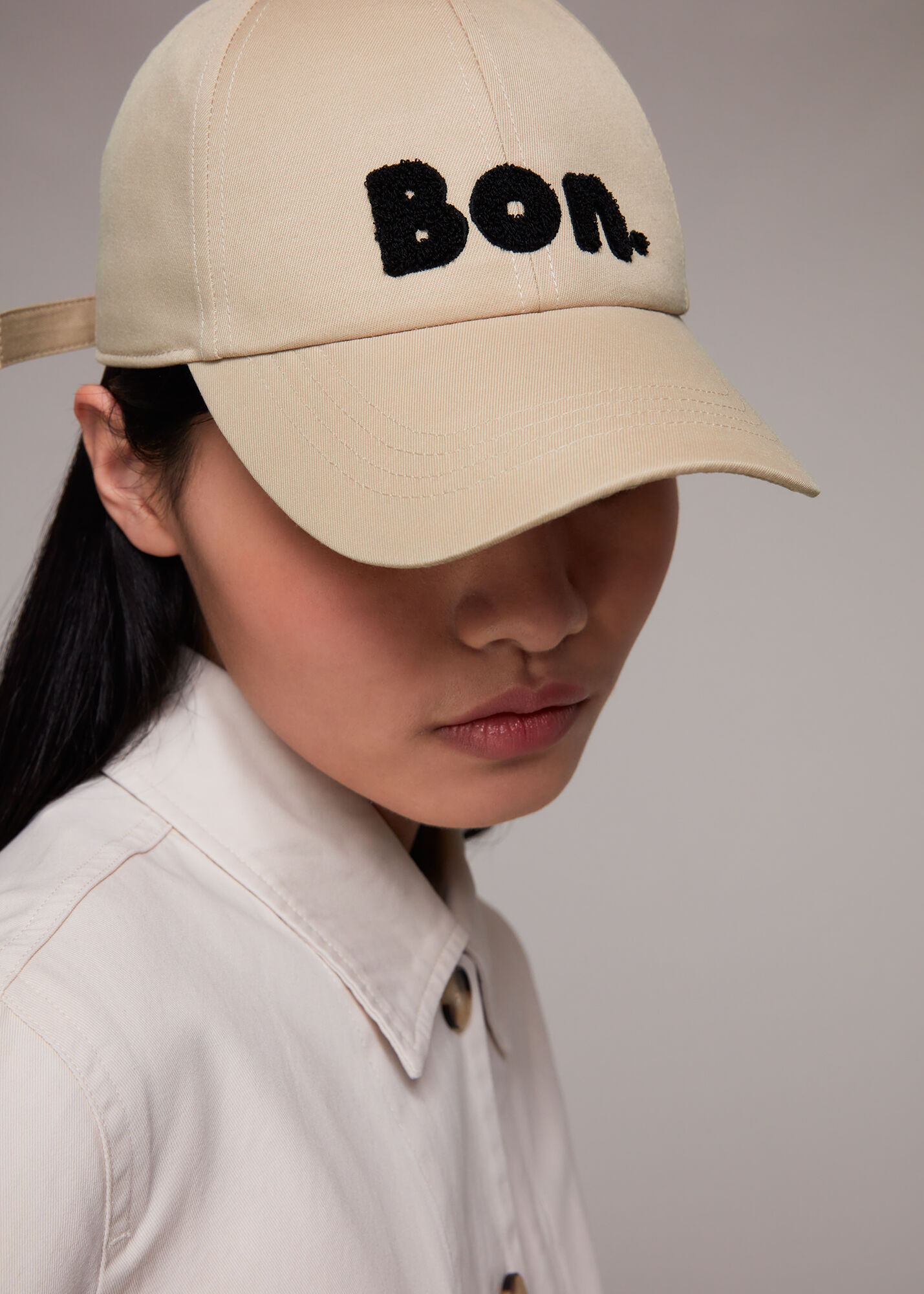 Neutral Bon Logo Cap | WHISTLES