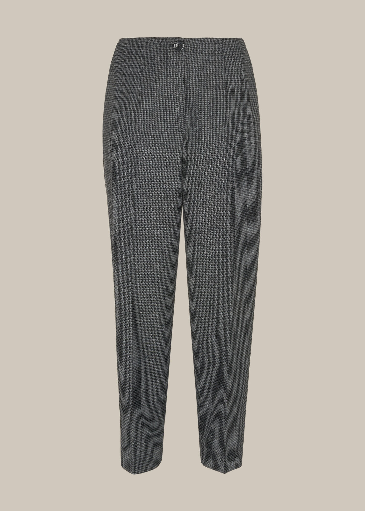 Multicolour Anita Easy Check Trouser | WHISTLES | Whistles UK