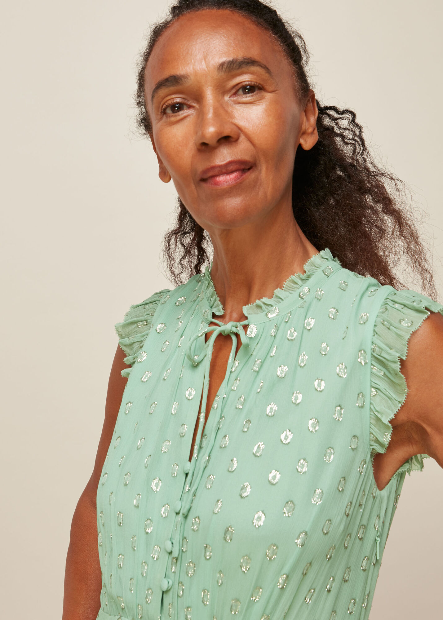 Mint Annabel Dress | WHISTLES | Whistles US