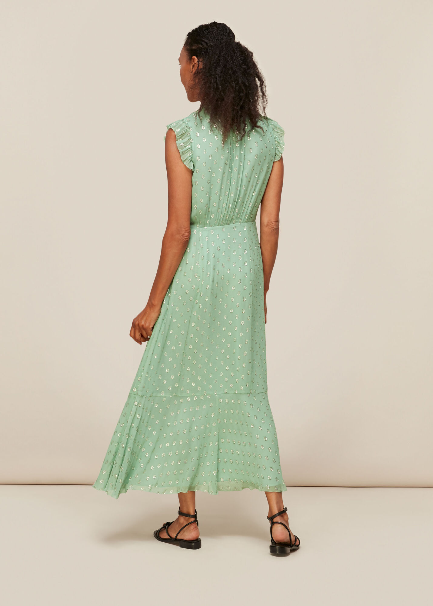 Mint Annabel Dress | WHISTLES | Whistles US