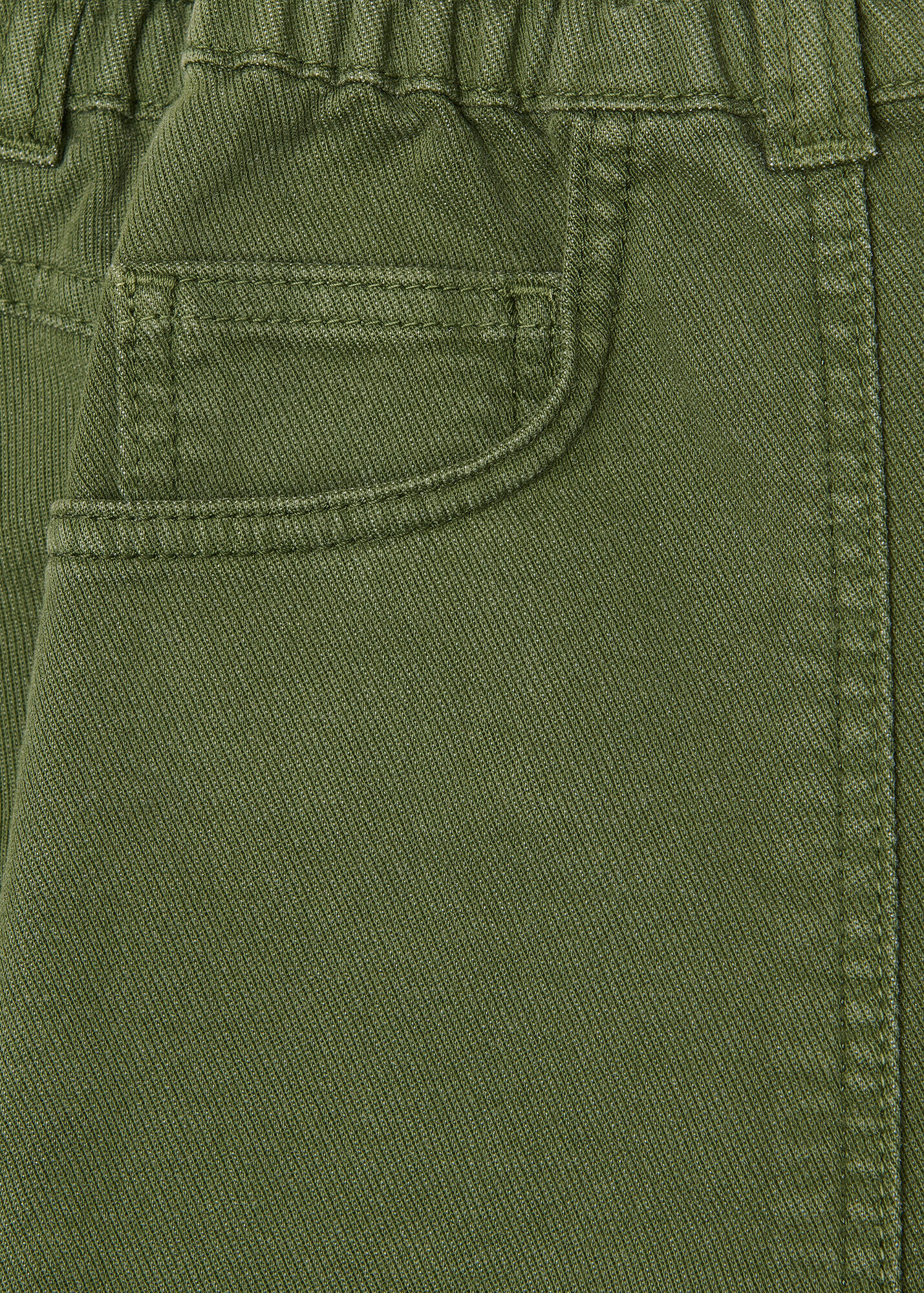 Khaki Tessa Casual Trouser | WHISTLES | Whistles UK