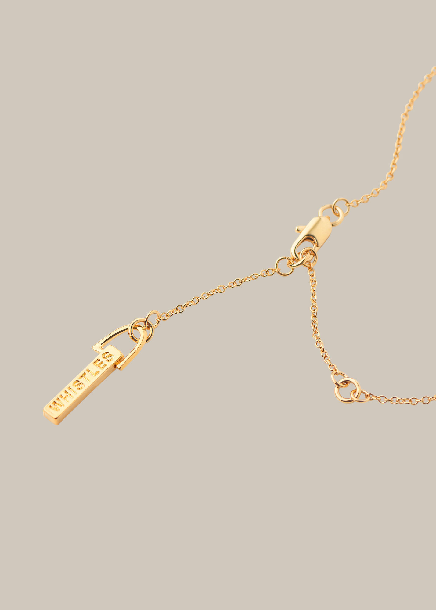 Gold/Multi Seed Bead Chain Necklace | WHISTLES