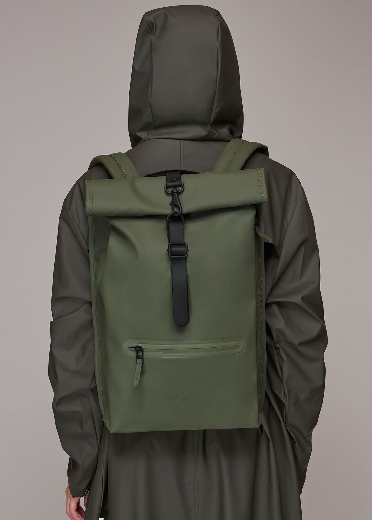 Olive Rains Roll Top Rucksack | WHISTLES