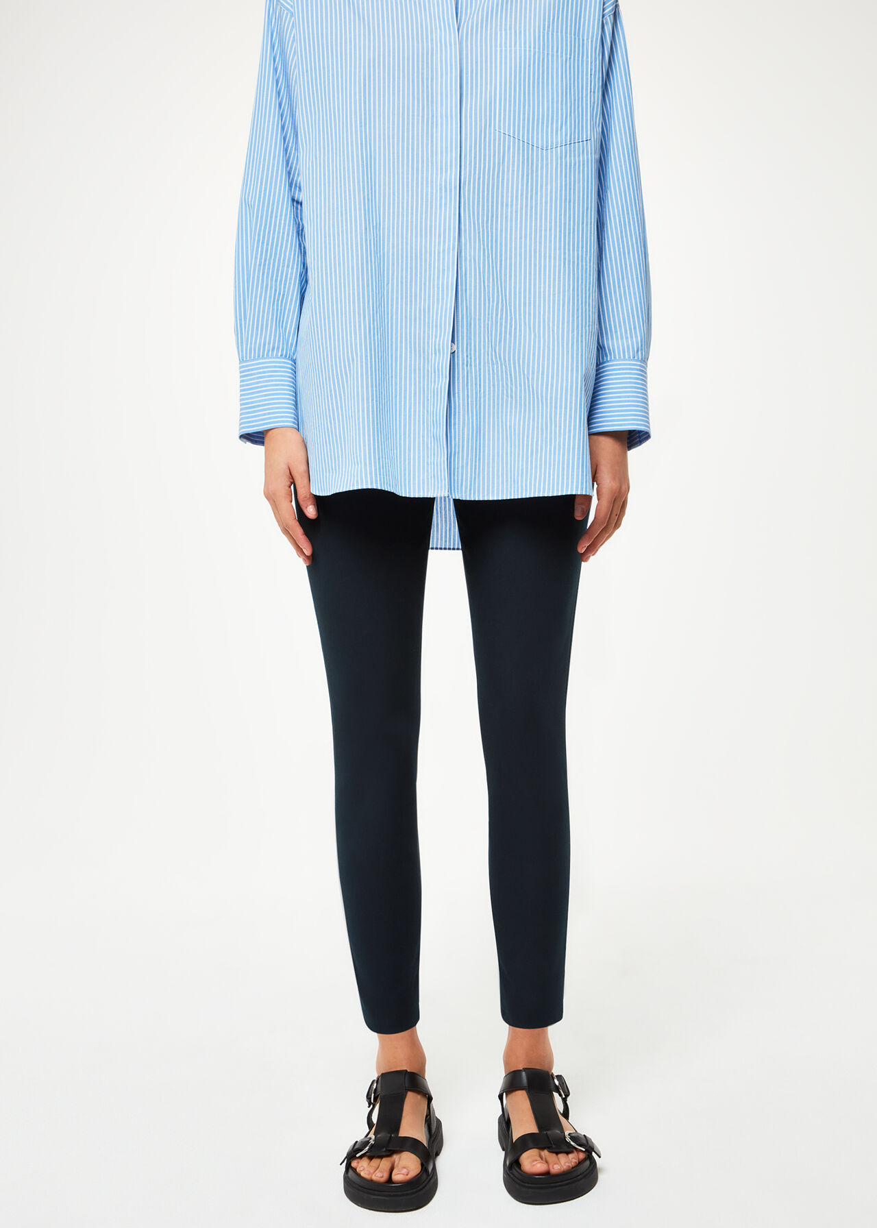 Navy Super Stretch Trouser | WHISTLES