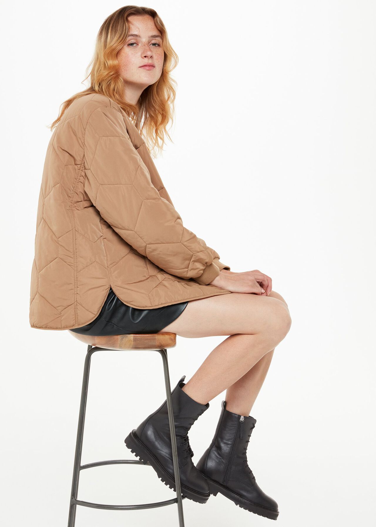 Black Piper Lace Up Boot | WHISTLES