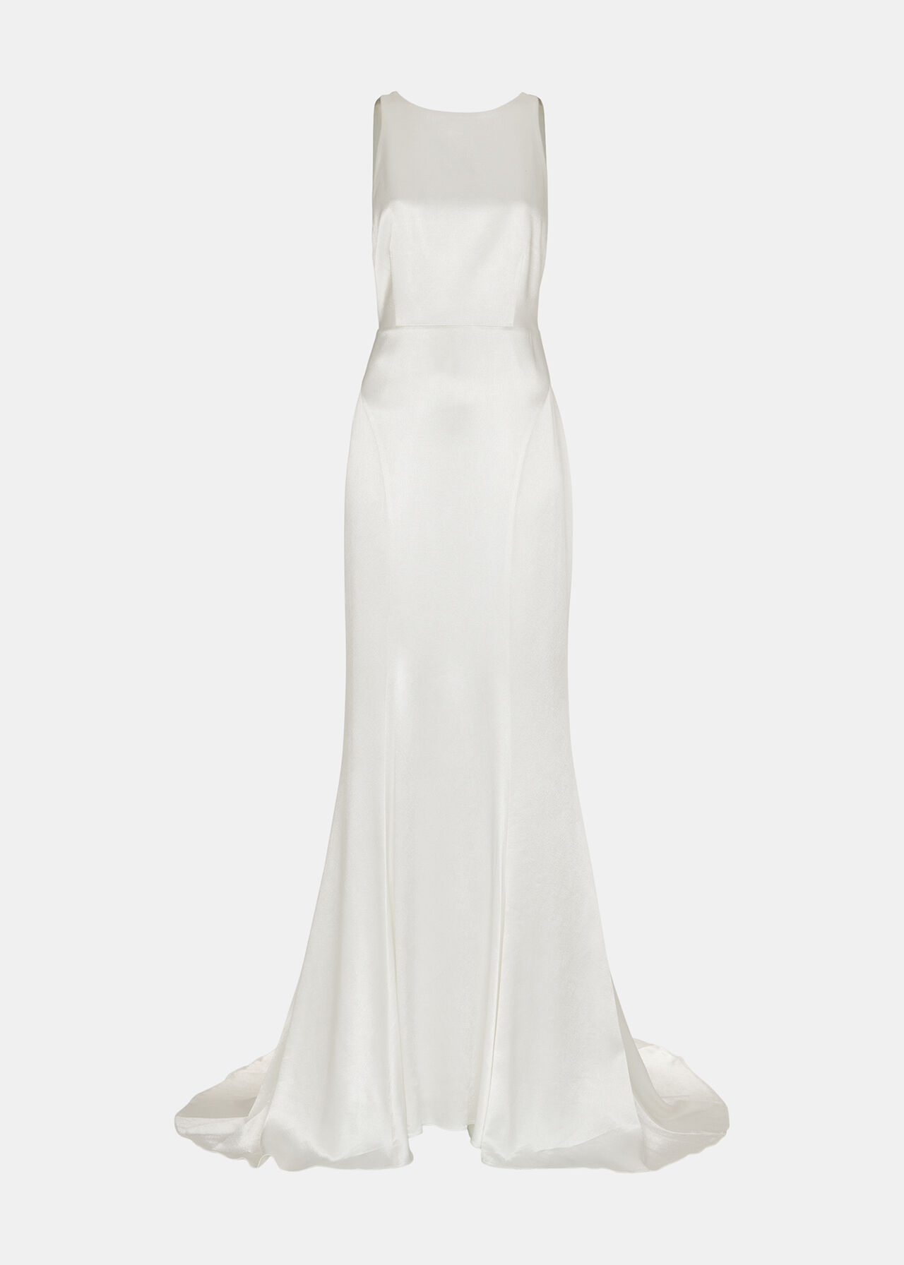 Ivorymulti Lina Satin Wedding Dress Whistles