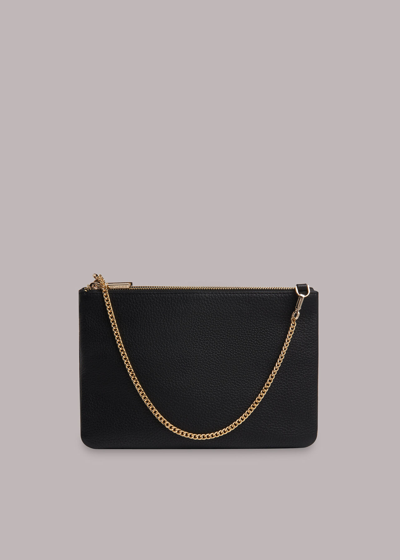 Black Coleta Double Pouch Bag | WHISTLES
