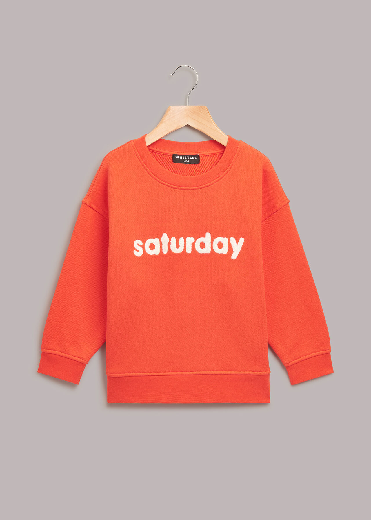 Red Saturday Sweatshirt | WHISTLES