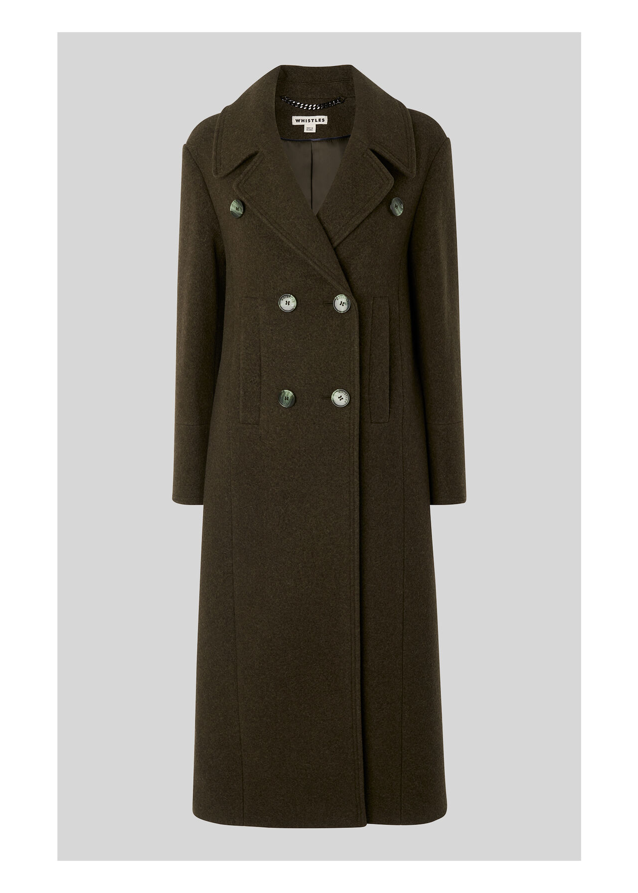 Double Breasted Maxi Coat