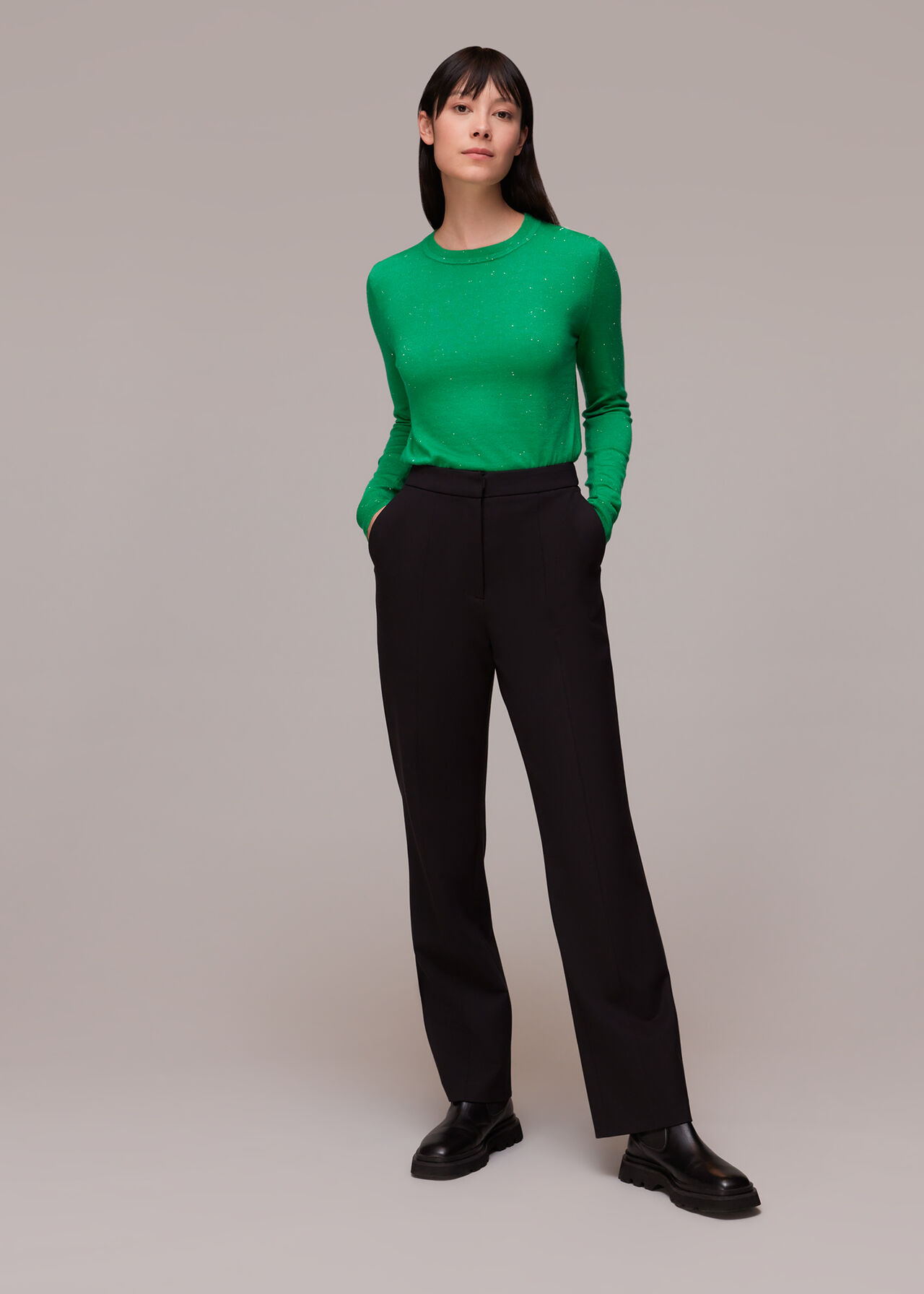 Annie Sparkle Crew Neck