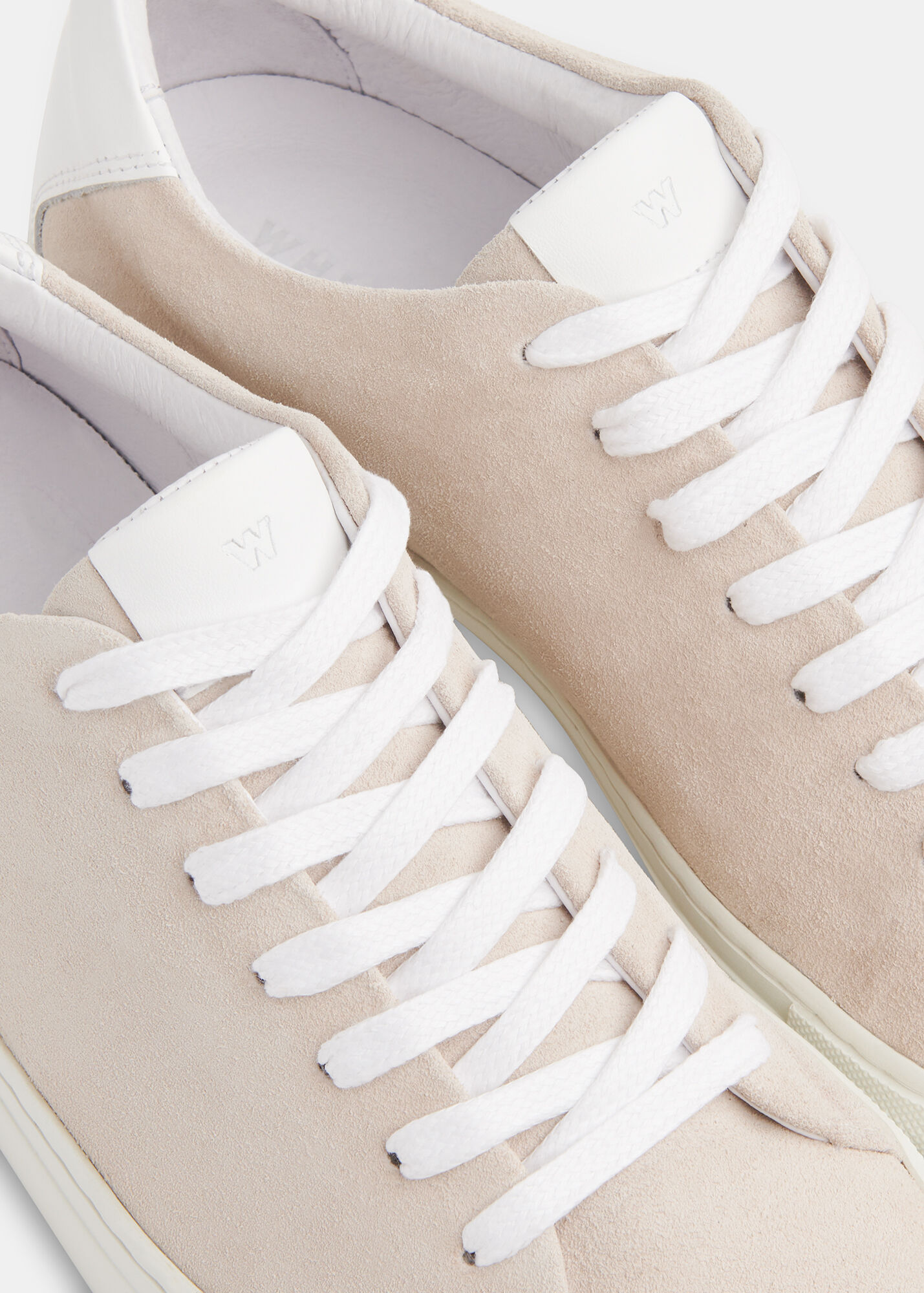 Grey Raife Minimal Trainer | WHISTLES | Whistles UK