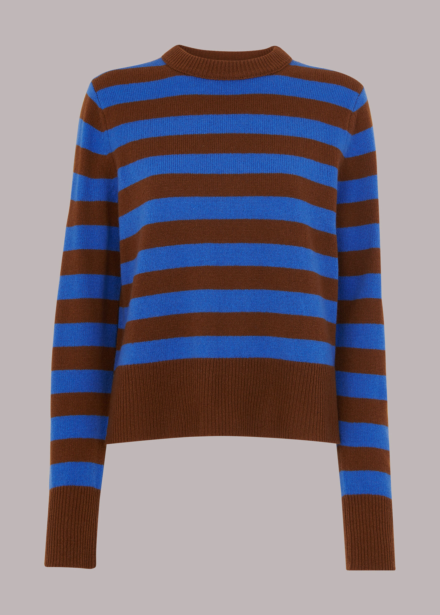Bluemulti Stripe Wool Jumper Whistles Whistles Uk