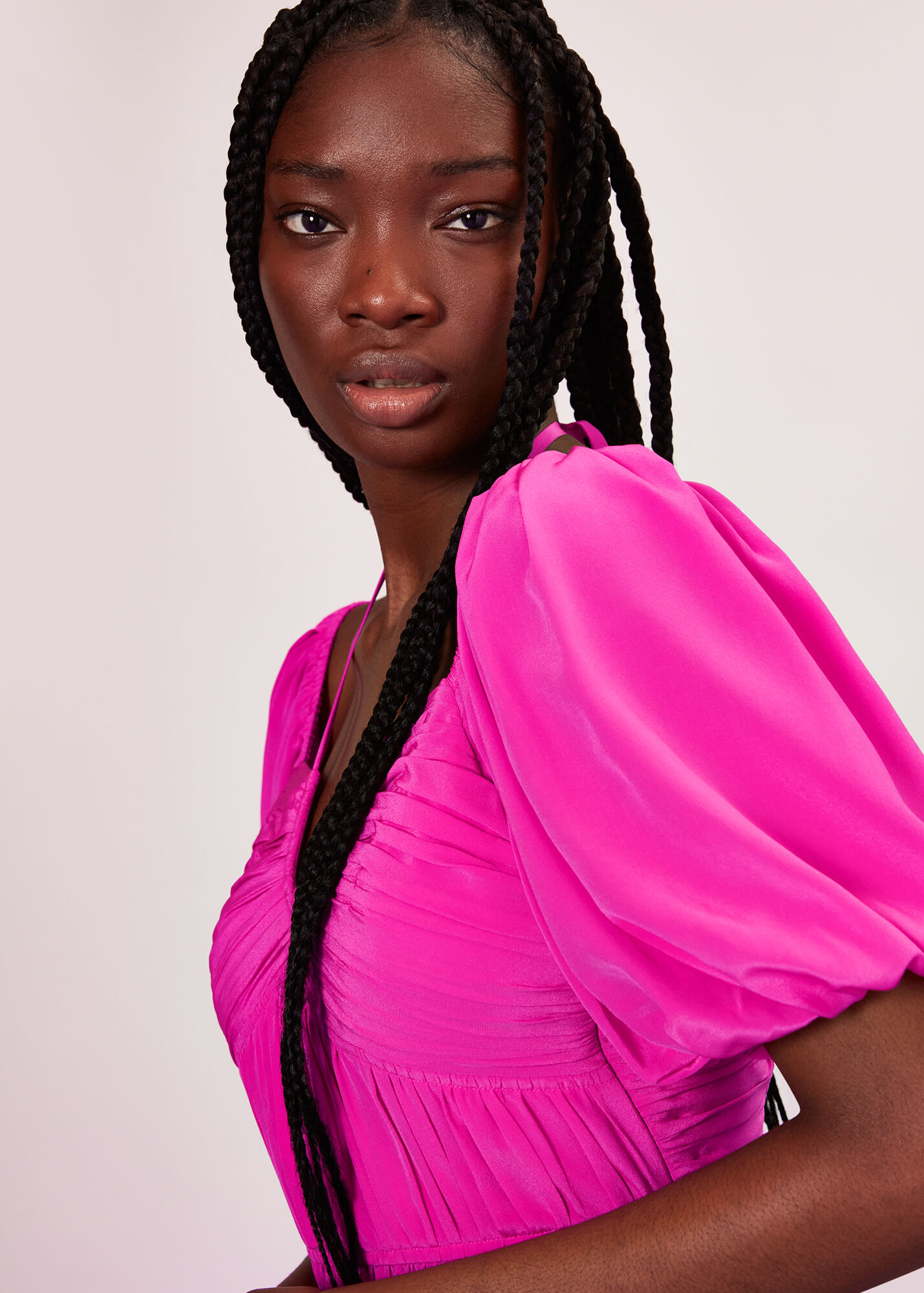 Pink Cecille Dress | WHISTLES | Whistles UK