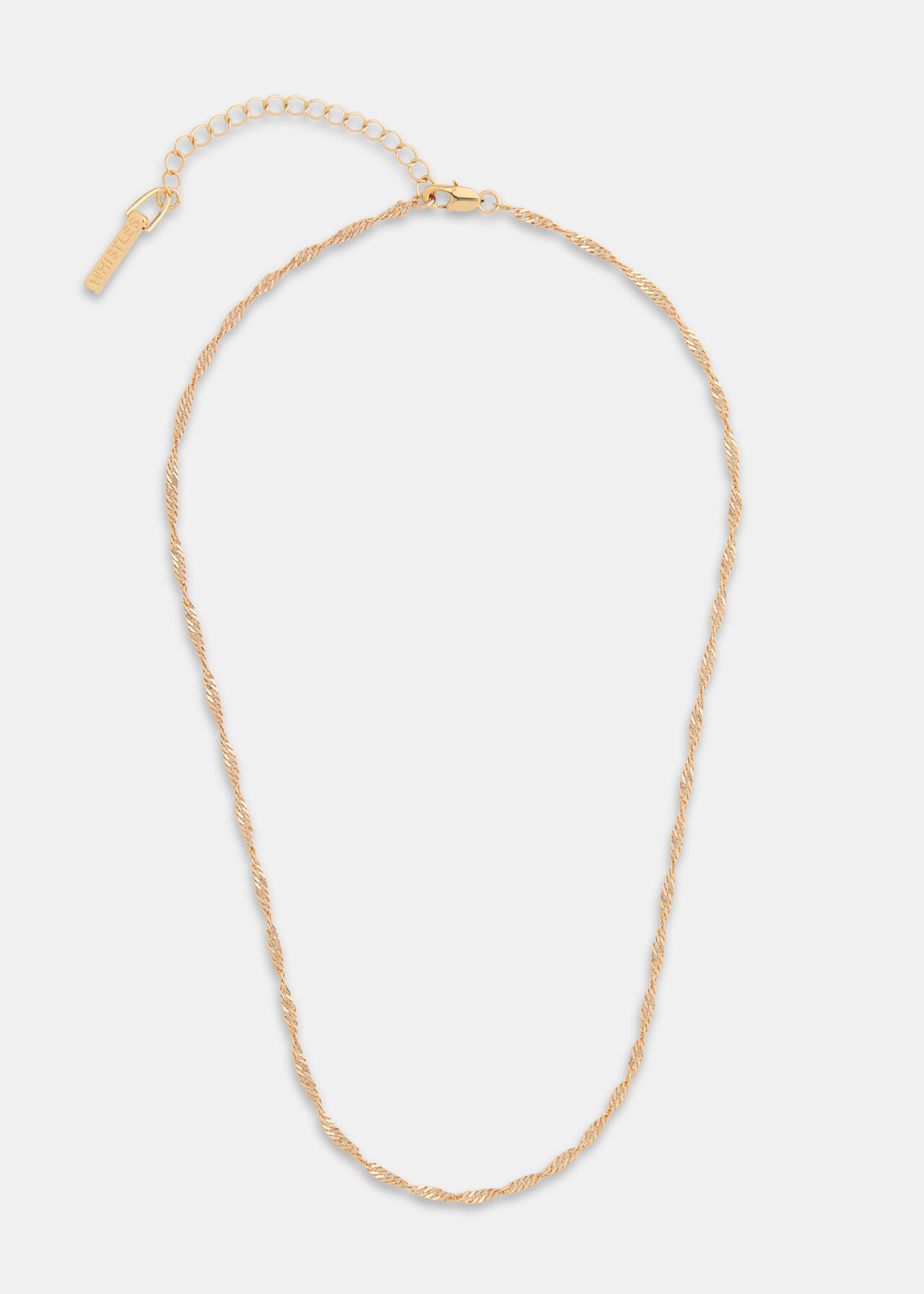 Gold/Multi Twisted Chain | WHISTLES