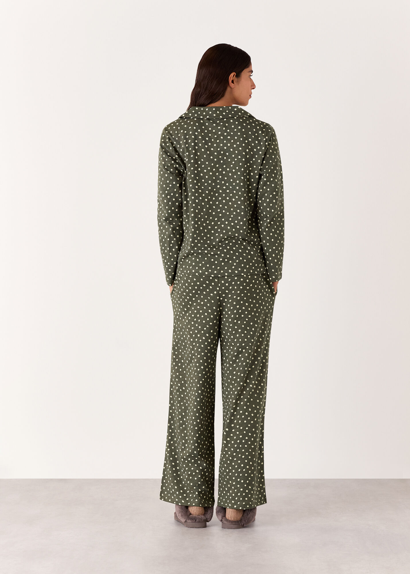 Multicolour Irregular Spot Print Pyjamas | WHISTLES