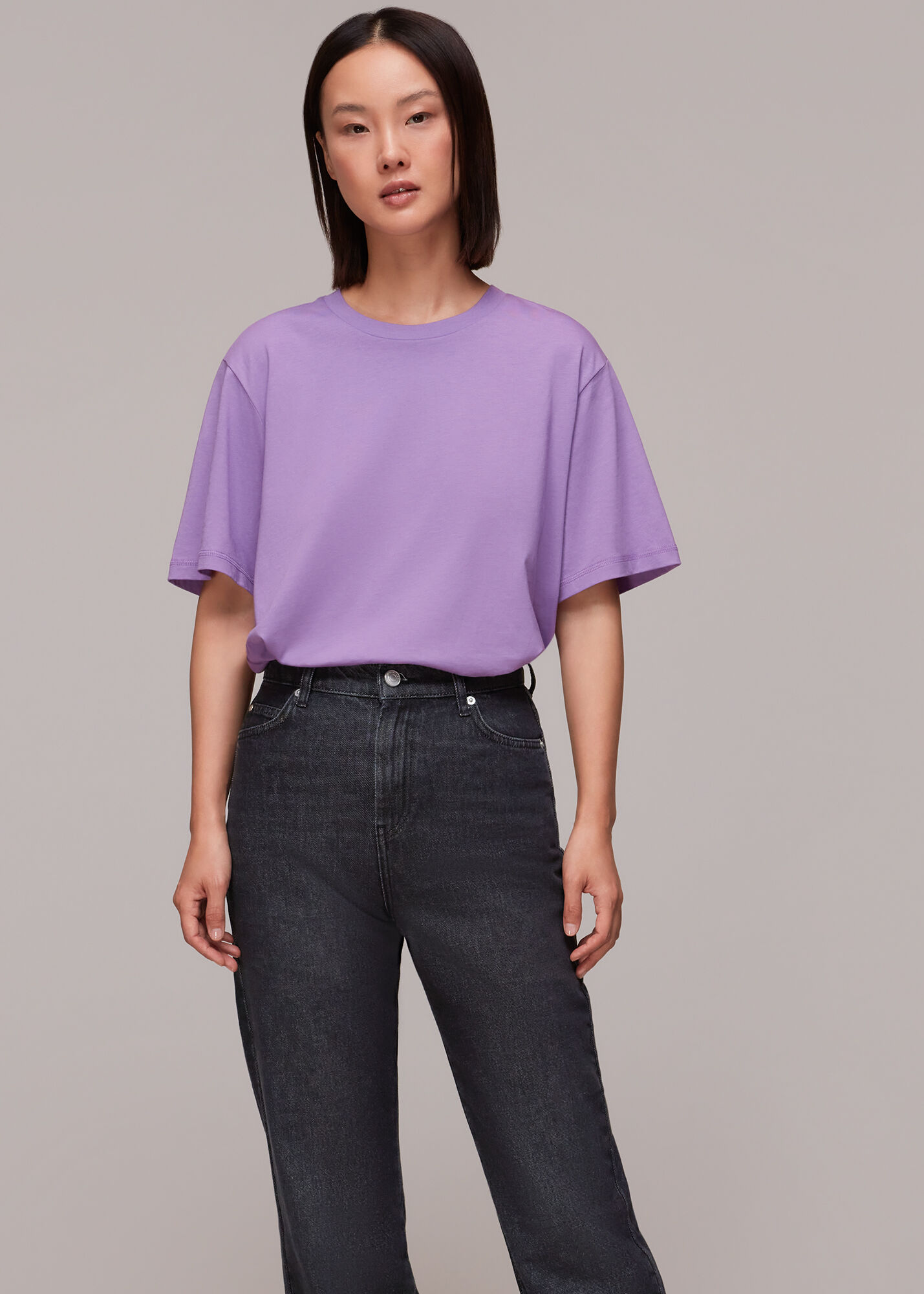 Black Authentic Mom Jean | WHISTLES | Whistles UK