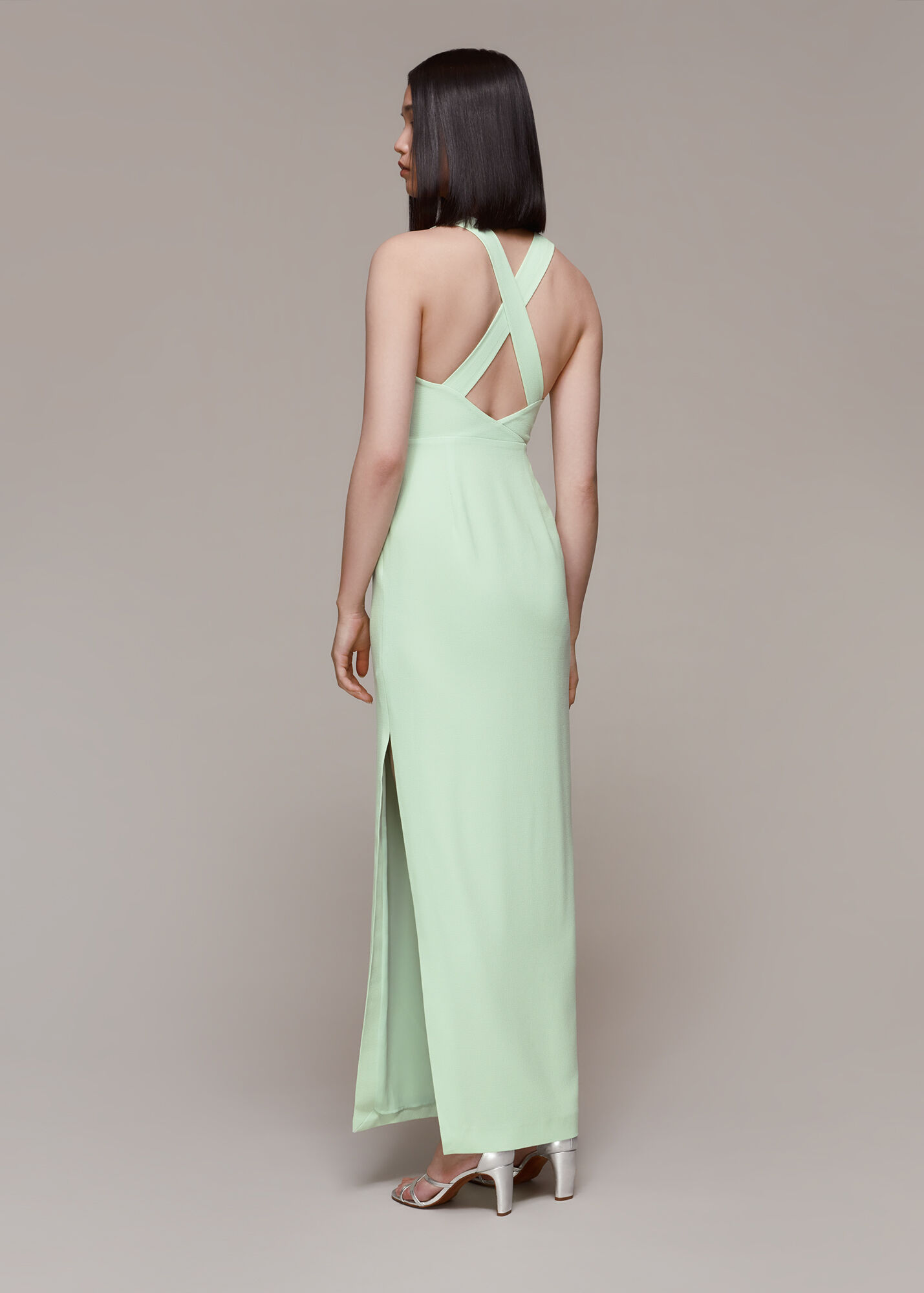Mint Maria Maxi Dress | WHISTLES | Whistles US