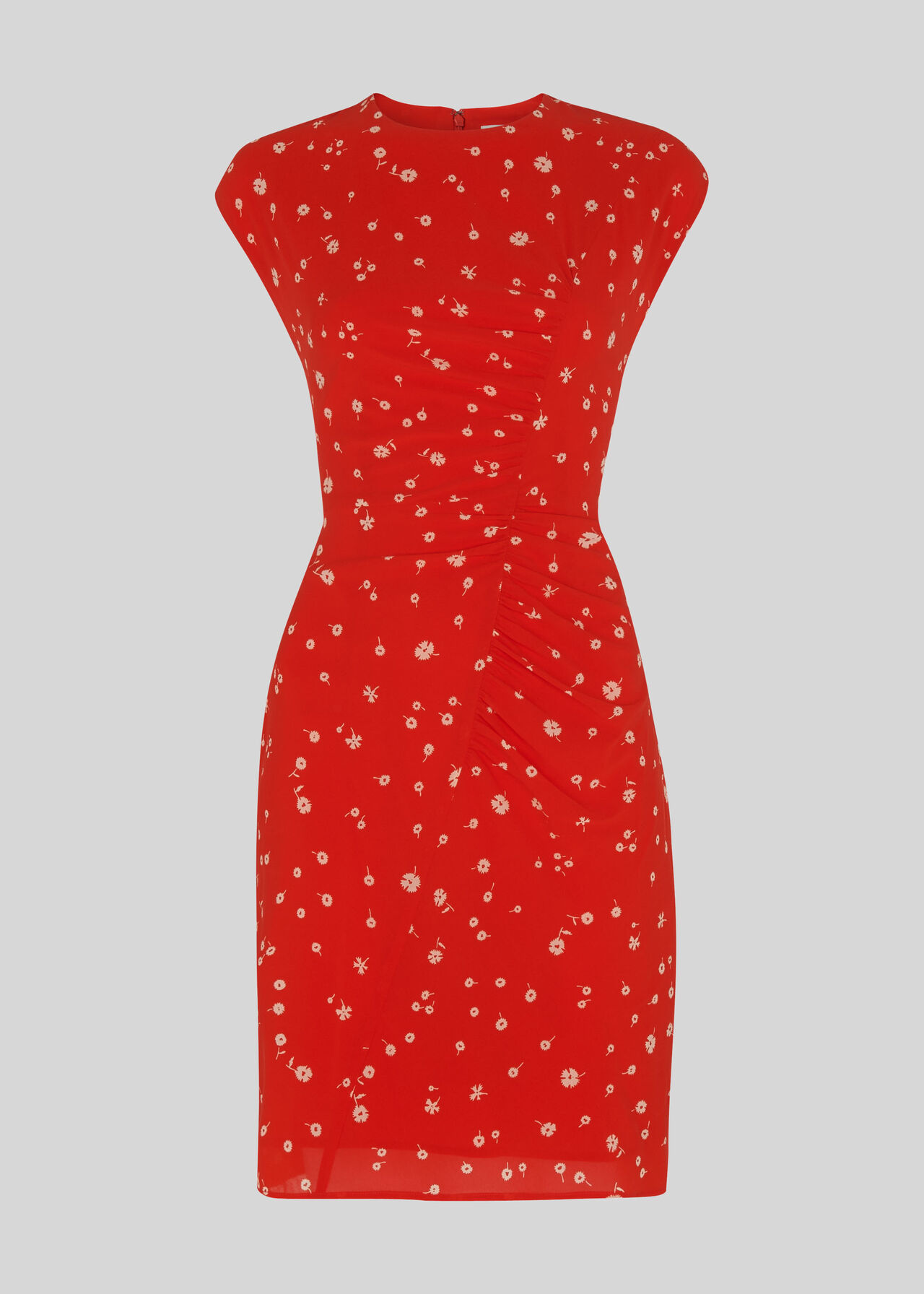 Red/Multi Daisy Chain Print Bodycon | WHISTLES