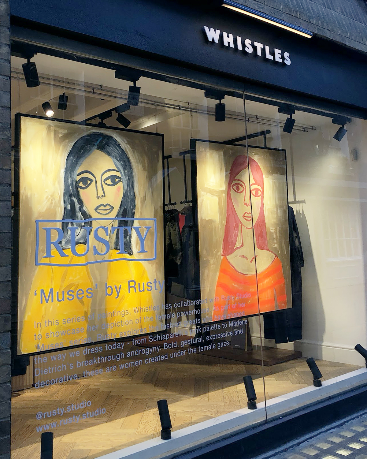 Getting To Know Rusty: The Contemporary Artist Painting Women Under The ...