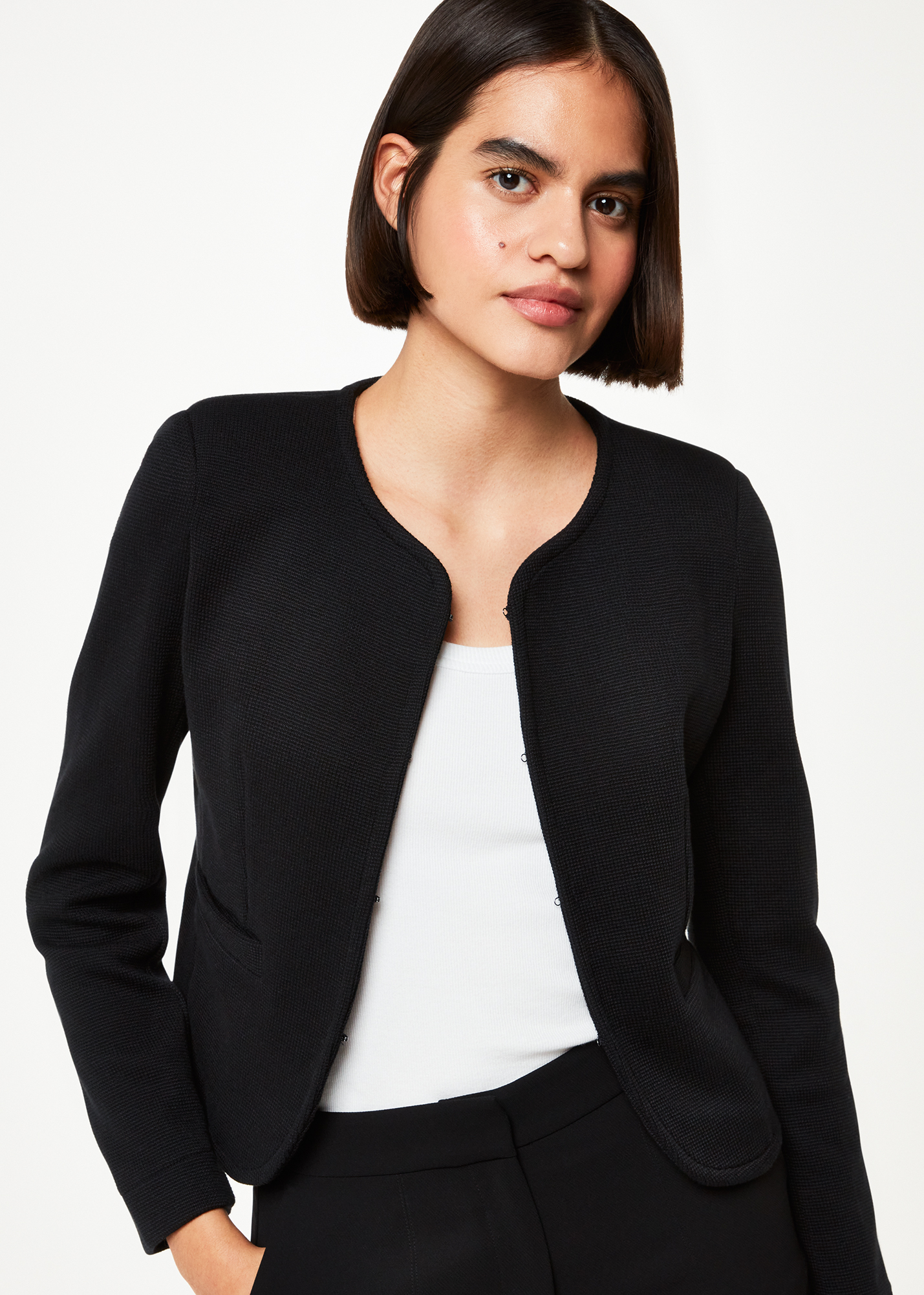 Occasion Jackets Pea Coats Funnel Neck Capes Long Smart Jackets